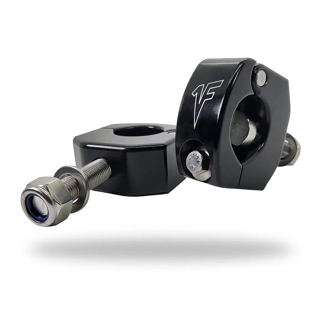 1FNGR “Double D” Clamps - inner clamping area is bare aluminum – 1FNGR, LLC